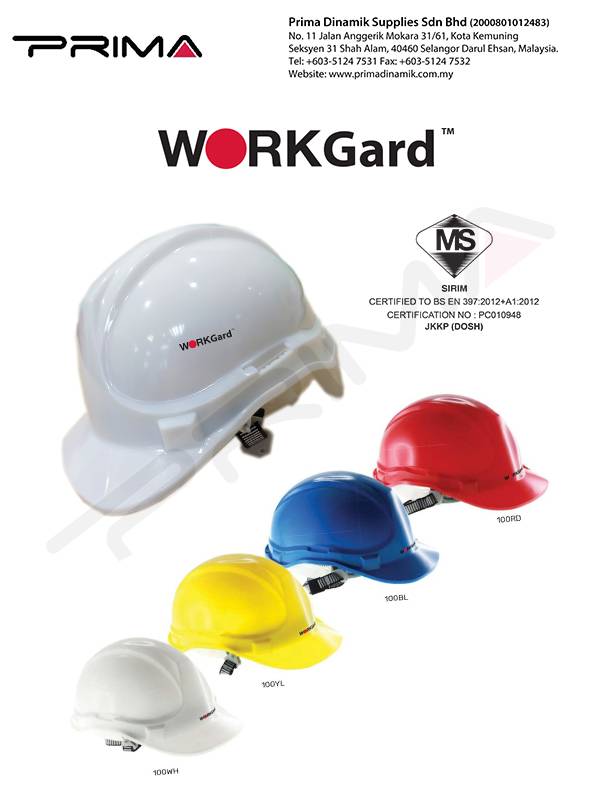 Workgard Safety Industrial Helmet